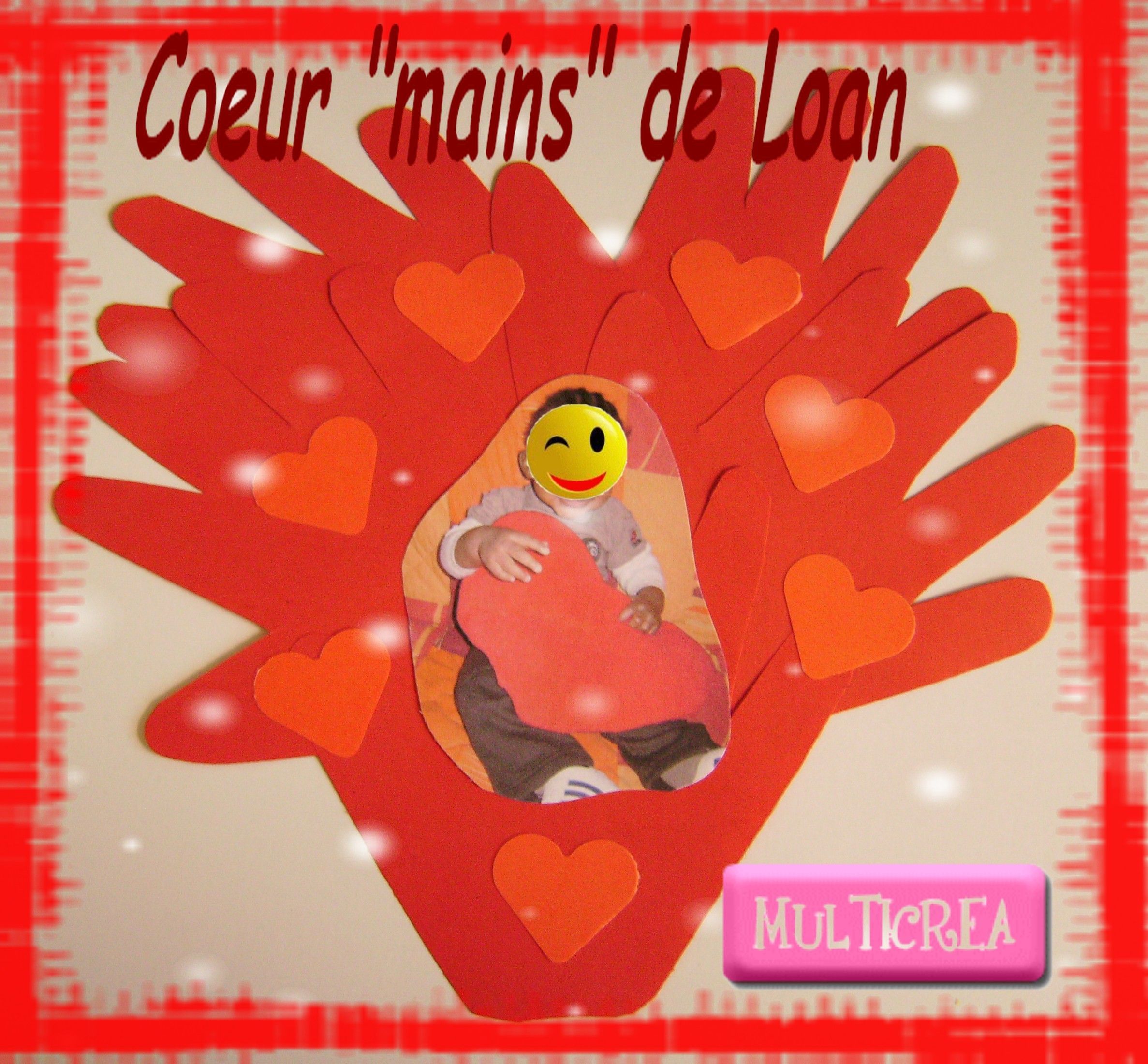 Un petit coeur "mains".
