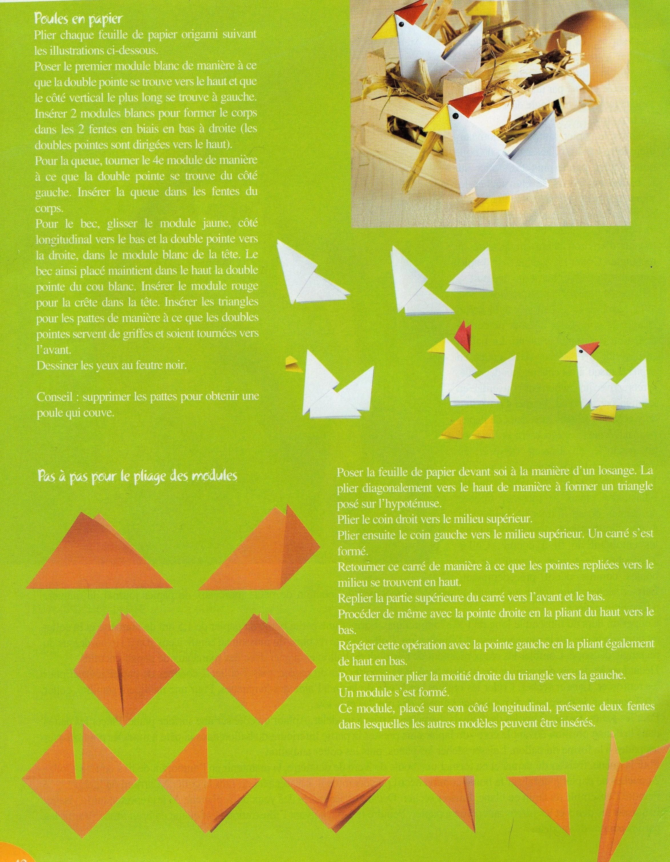 Les cocottes en papier, nouvelle génération. (2/2)